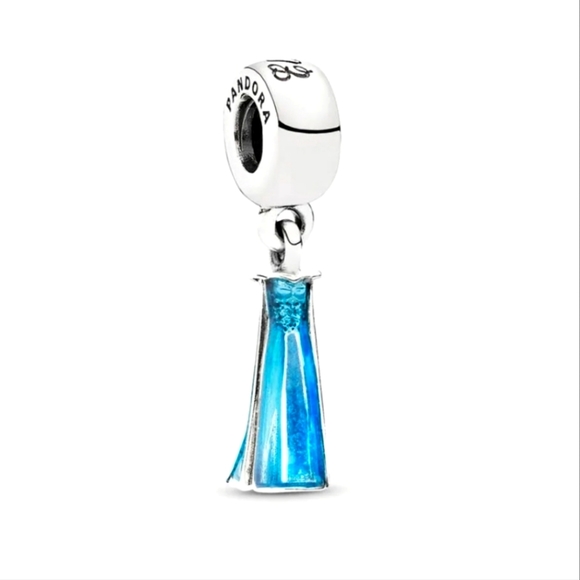 Pandora | Jewelry | New Rare Pandora Disney Frozen Elsa Dress Dangle ...